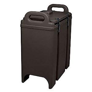 Cambro (350LCD110) 3-3/8 gal Soup Carrier - Camtainer®,Black