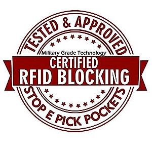 Huztencor Women's Credit Card Holder RFID Blocking Leather Multi Card Organizer Wallet Slim Long Zipper Bi-fold Business Card Case Clutch Wallet with ID Window Black (FBA)