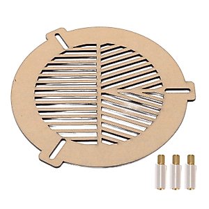 Telescope Focusing Mask Acrylic 3 Screw Sleeve Lightweight, Suitable for Reflector, Refractor, Dobsonians, Mak Cas, SCT, for Telescopes with Outer Diameter 80-110mm