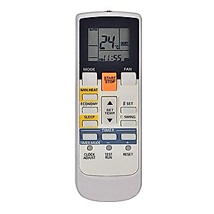 Air Conditioning Remote Control Compatible with Fujitsu AC, Replacement AC Remote Controller for Fujitsu AR-RAH1E AR-RAH2E