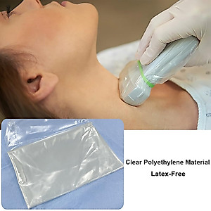 Ultrasound Probe Cover - Latex-Free Sterile Disposable Clear, 6" x 48", Individual Packaging (25 Pcs/Package)