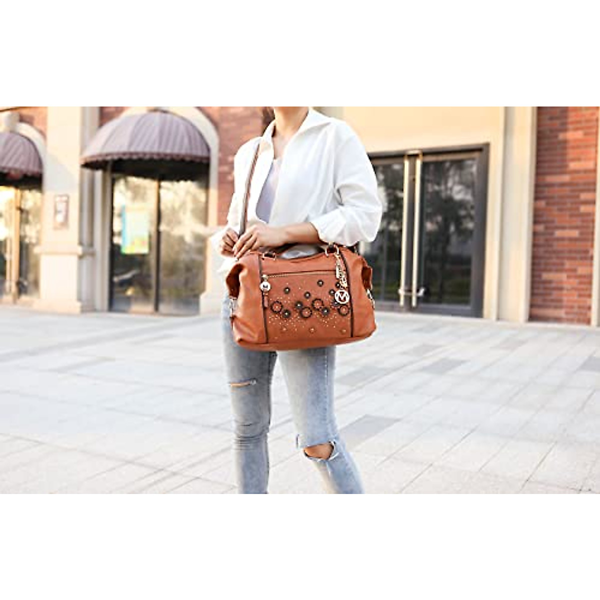 MKF Collection Tote Bag for Womens Top-Handle Satchel & Messenger Purse