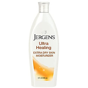 Jergens Ultra Healing Dry Skin Moisturizer, Body Lotion for Absorption into Extra Dry Skin, Use After Washing Hands, 10 Ounce, with HYDRALUCENCE blend, Vitamins C, E, and B5
