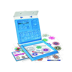 GRANDI GIOCHI The Original Spirograph - Deluxe Set - Arts and Crafts - Kids Aged 8 Years and Up - Gift for Boy or Girl