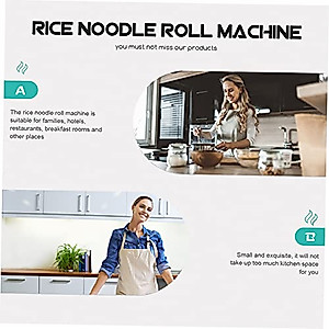 1pc Roll Rice Roll Stainless Steel Basket for Vegetables Vegetable s Steamed Vermicelli Roll Chinese Rice Roll Rice Roll Making Tool Drawer