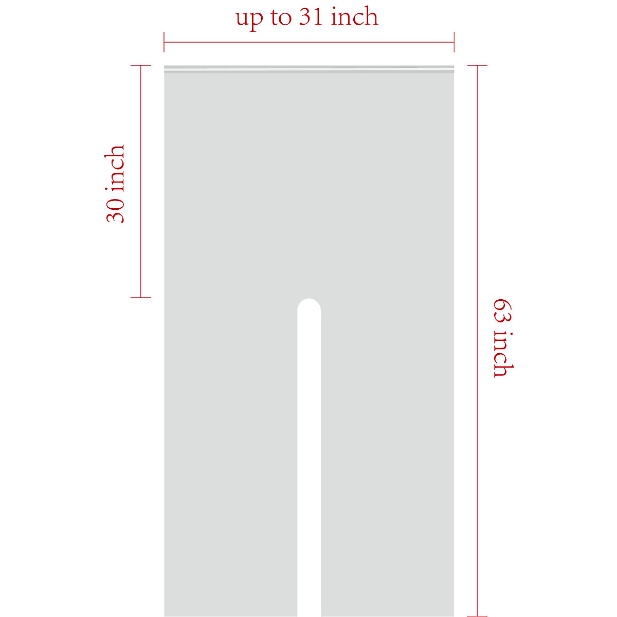 ZMDREAM Disposable PE Sauna Pants Unisex Plastic Body Wraps for Far Infrared Pack of 10