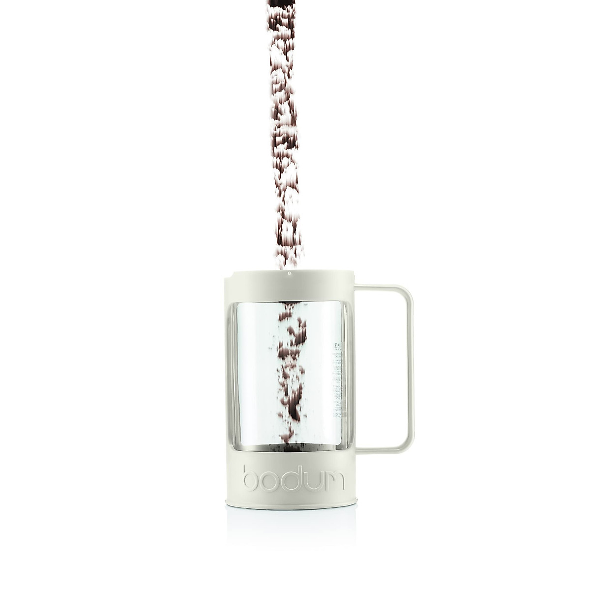 Bodum Bean French Press Coffee Maker with Coffee Grind Catcher, 34 Ounce, Black