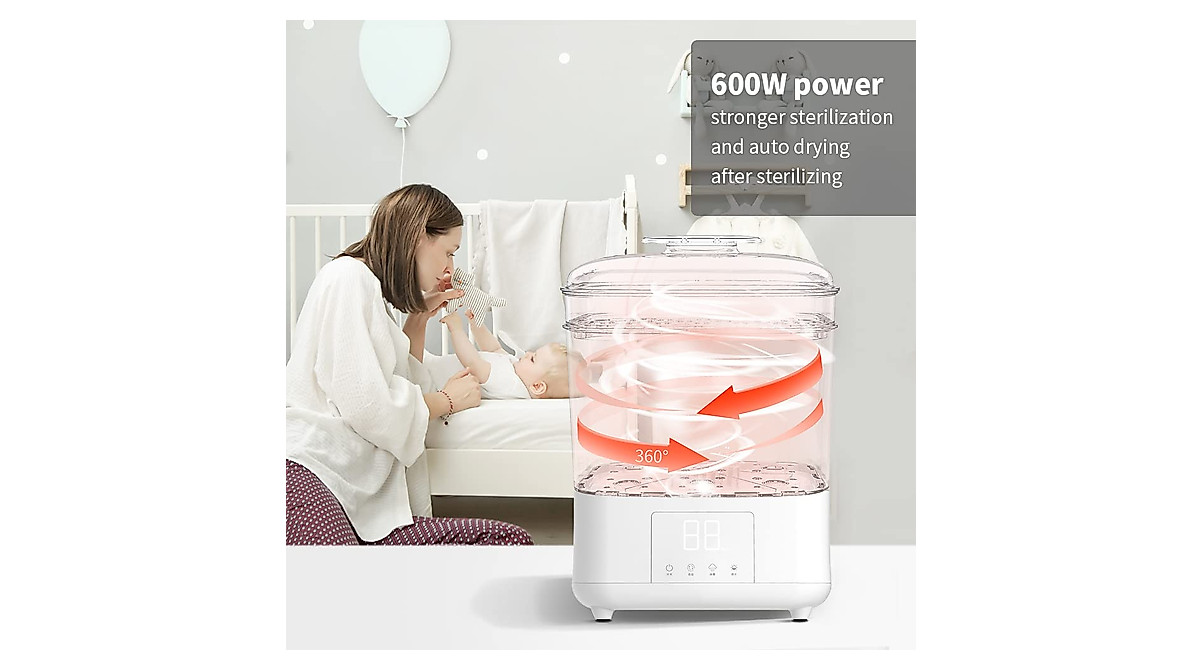 Bololo Baby Bottle Sterilizer - Fast & Efficient Cleaning
