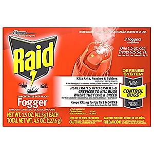 Raid Concentrated Deep Reach Fogger (Pack - 3)