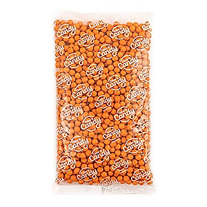 Color It Candy Orange Sixlets 2 Lb Bag - Perfect For Table Centerpieces, Weddings, Birthdays, Candy Buffets, & Party Favors.