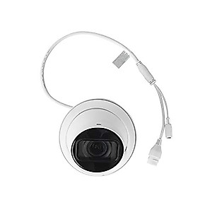 EmpireTech 4MP Ultra Low Light IP Wired Camera,Starlight IR Motorized 2.7mm-12mm Lens Turret Camera,IP67 Weatherproof,Built-in Mic,Support POE and ePOE,Vehicle and Human Detection IPC-T5442T-ZE White