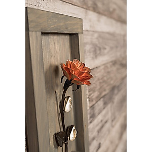 Personalized Gift - Framed Copper Rose for 7th Wedding Anniversary