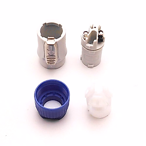 HUMARH 10-Pack Replacement Grey Power-Out Rated 20A / 250V AC Connector Cable Plug for NAC3FCB PowerCon