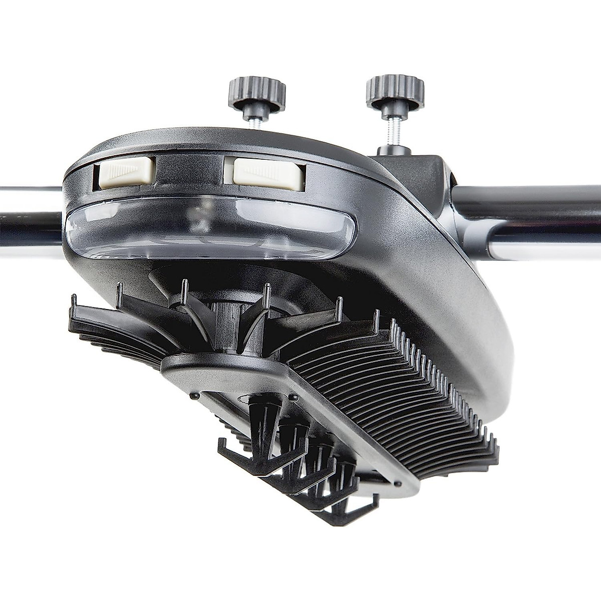 Motorized Tie Rack with LED Lights, Stores Up to 64 Ties - Closet Organizer, Great Gift Idea. Automatic Rotation and Operates with Batteries (Batteries Included)