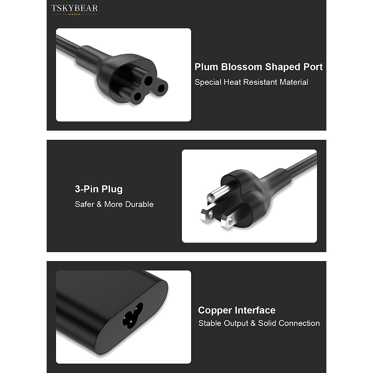 65W 45W USB C Laptop Charger for Dell Latitude 5420 5520 7420 7390 7400 7410 E5420 5320 7320 7370 5289 XPS 13 7390 9350 9360 9365 9370 Chromebook 3100 5190 Charger Type-C AC Adapter Power Supply Cord