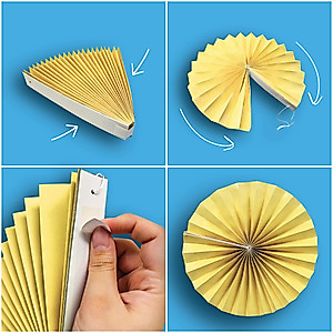 Travel The Map Hanging Paper Fans (TCR77034)