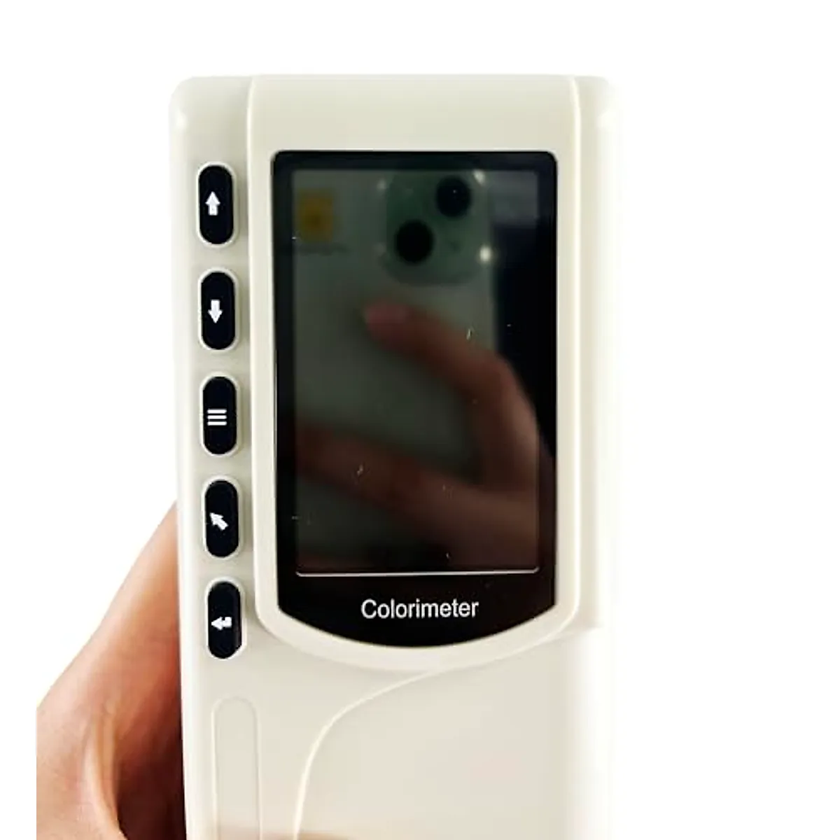 HFBTE Color Analyzer Lab Color Meter Handheld Colorimeter Painting Ink Plastics Textile Food Colour Meter with 4mm Aperture 8°/d CIE LAB D65 Repeatability ΔE*ab≤0. 03 USB lnterface Data Storage