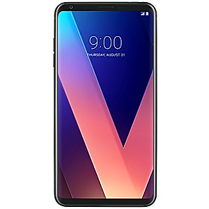 LG Electronics V30+ Factory Unlocked Phone, 128GB, 6", Black (U.S. Warranty)