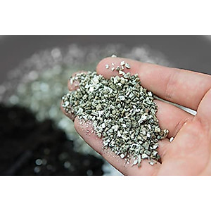 Organic Vermiculite - Small Granules - Excellent Soil Amendment for Plants and Bonsai (4 Quarts)