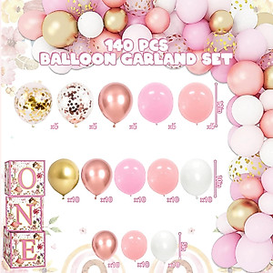 Yingoto 120pcs My Fairy First Birthday Decorations Set, Fairy Themed Party Decorations, Fairy Party Supplies for Girls Baby shower, First One Year Old Birthday Decorations Girls