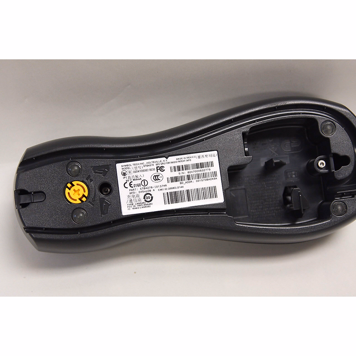 Motorola Symbol Barcode Scanner STB4278 USB Cradle for LS4278 Li4278 black (Renewed)