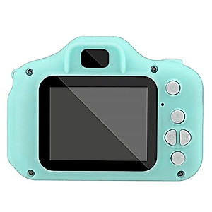 Lightweight Kids Digital Camera 2.0 LCD Mini Camera Hd 1080p Children's Sports Camera,Support 32 GB SD Card for Children Birthday, Christmas, (Green)