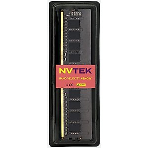NVTEK 8GB (1X8GB) DDR4 2666MHZ PC4-21300 UDIMM 1Rx8 1.2V CL19 288-PIN Non-ECC Unbuffered Desktop PC Computer Memory