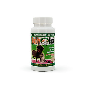 Arthritis & Join Pain Relief Dietary Supplement Small Dogs & Cats by Interfarma Corp | Cartilage Protection, Reduce Inflammation, & Joint Support | with Glucosamine, Chondroitin, Collagen, & MSM.