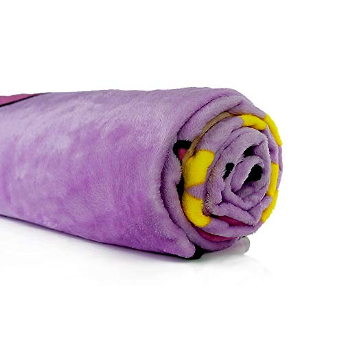 Bob's Burgers Louise Throw Blanket | I Smell Fear On You Quote | Collector's Large Pink Blanket | 64 x 44 Inches