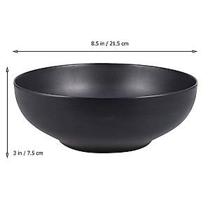 DOITOOL Melamine Noodle Container Cereal Container Pho Bowl Food Spaghetti Melamine Dinnerware Noodle Bowl Melamine Bowl Bowls for Kitchen Japanese Ramen Soup Bowls Large Porcelain Bowl