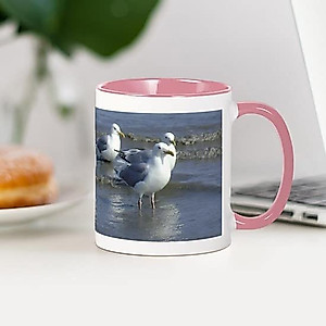 CafePress Seagull Heaven Mug Ceramic Coffee Mug, Tea Cup 11 oz