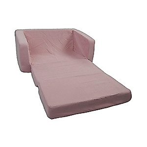 Fun Furnishings Toddler Flip Sofa, Pink