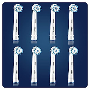 Braun Oral-B 4210201320180 Sensitive Clean Toothbrush Heads for Our Gentle Cleaning, in Letterbox Packaging Pack of 8
