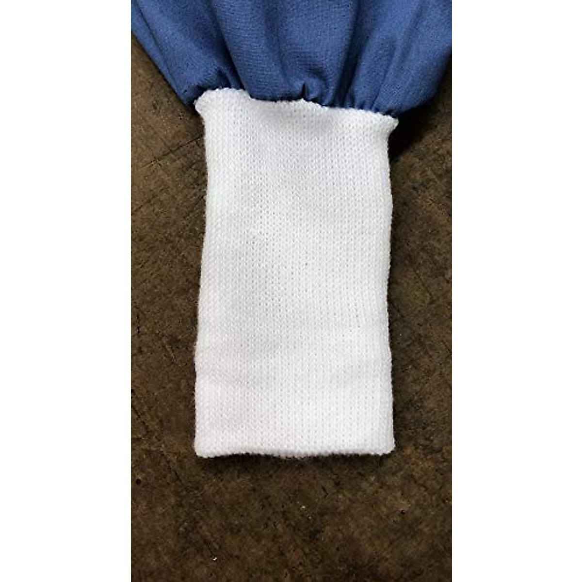 Avery Hill Washable Reusable Medical PPE Level 1 Isolation Gown for Dentists, Hygienists, Doctors, Nurses and Medical Personnel - Blue - Large