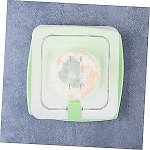 CIYODO 2pcs Dinner Plate Cover Pan Lids Commercial Pan Lid Polycarbonate Cover with Handle Restaurant Pan Lid 1/6 Size Food Pan Lid Food Storage Containers Covers Plastic Transparent