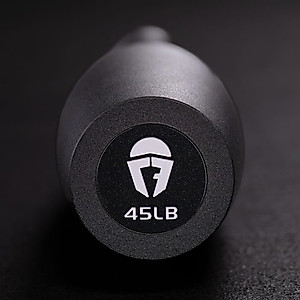 Titan Fitness 5 LB Steel Weight Indian Club for Strength Training, Rehabilitation, Stretching, Conditioning, Rotational and Functional Training, Improves Grip and Full Body Workout