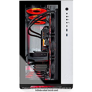 Skytech Prism II Gaming PC Desktop – AMD Ryzen 7 5800X 3.8 GHz, NVIDIA RTX 3080, 1TB NVME Gen4 SSD, 16GB DDR4 RAM 3200, 850W Gold PSU, 360mm AIO, 11AC Wi-Fi, Windows 11 Home 64-bit