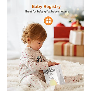 Dreamegg Baby Sound Machine, Portable Sound Machine for Sleeping with Night Light, Brown Noise, Lullaby, Child Lock, White Noise Machine Baby Sleep Soother for Home Travel Nursery Baby Registry Search