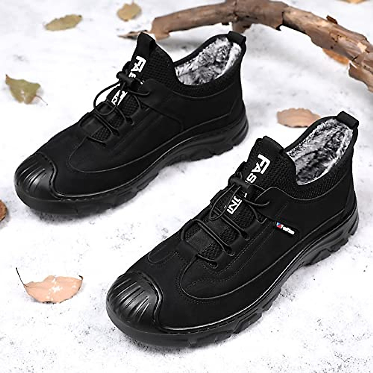 JUMESGU My Orders Men’s Tactical Boots Lightweight Combat Boots Durable Suede Leather Military Work Boots Desert Boots Clearance Deals