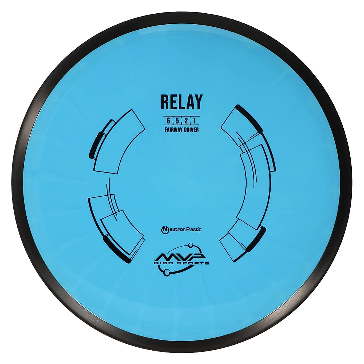 MVP Disc Sports Neutron Relay Disc Golf Fairway Driver (155-160g / Colors May Vary)
