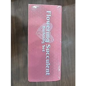 MOONTOY Succulents Artificial Plants Set Building Blocks Toys, 6 Packs Birthday Gifts for Adults Kids, Succulent Botanical Collection Flower Bouquet Kit Home Office Decor Bonsai Creative Gift (521PCS)