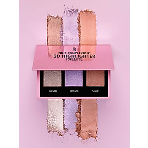 Black Radiance True Complexion 3D Highlighter Palette, Luminosity, 0.38 Ounce