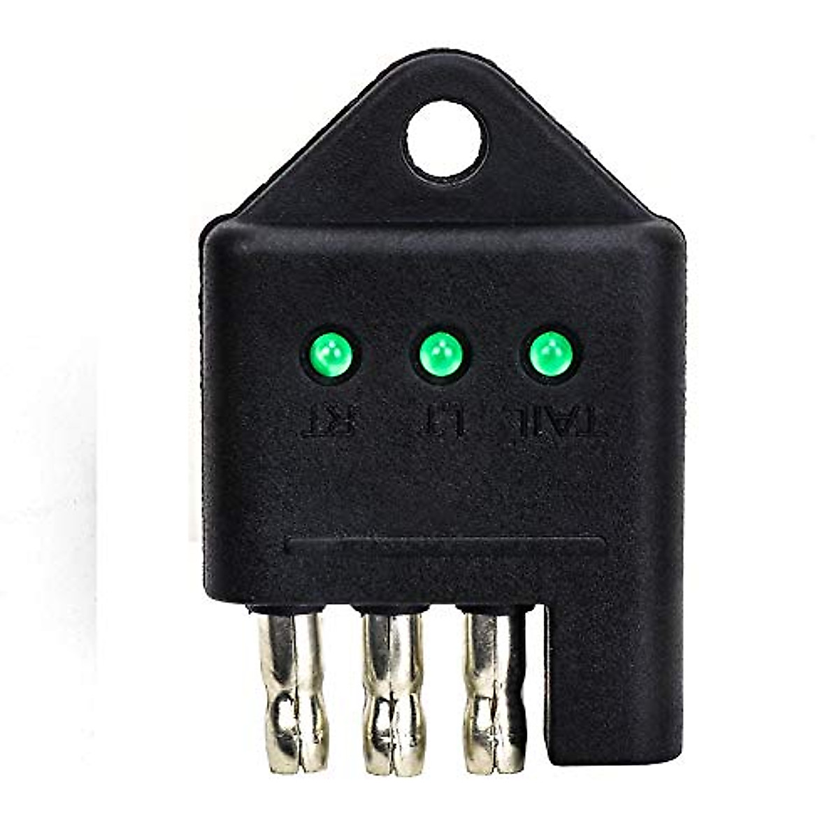 TIROL 4 Pin Trailer Tester Connector Trailer Wiring Tester 4-Pin Straight Trailer Light Wire Circuit Tester Car Accessories