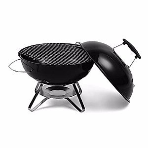 Amazon Basics 18-inch Portable Charcoal Grill, Black