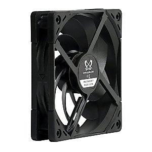 Scythe Wonder Snail 120 PWN - 2400 RPM, 120mm x 25mm Static Pressure Optimized High-Performance Computer Case Fan, Fluid Dynamic Bearing, 4-Pin Connector, Single Pack, Black
