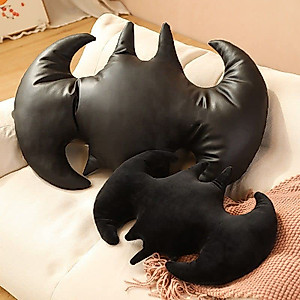 JRBB 17.7 Inch Batman Throw Pillow, Pillow Cushion Plush Toy, Throw Pillow Superhero Home Decor Pillow, Pillow Cushion for Sofa