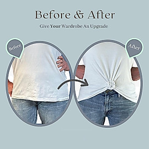 Massbea Cinch Clip, Add Fun, Fit, and Flair to, Shirt Clip for Women Clothing, Cinch Clip, Cinch Clip Easy Install Easy to Use 2PCS