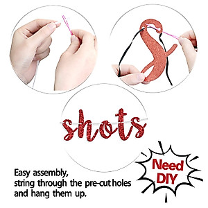 Red Glitter Time for Shots Banner, Congrats Nurse/Future Nurse/I Will Stab You/Nursing School Survivor, 2025 Nurse Graduation Party Decorations