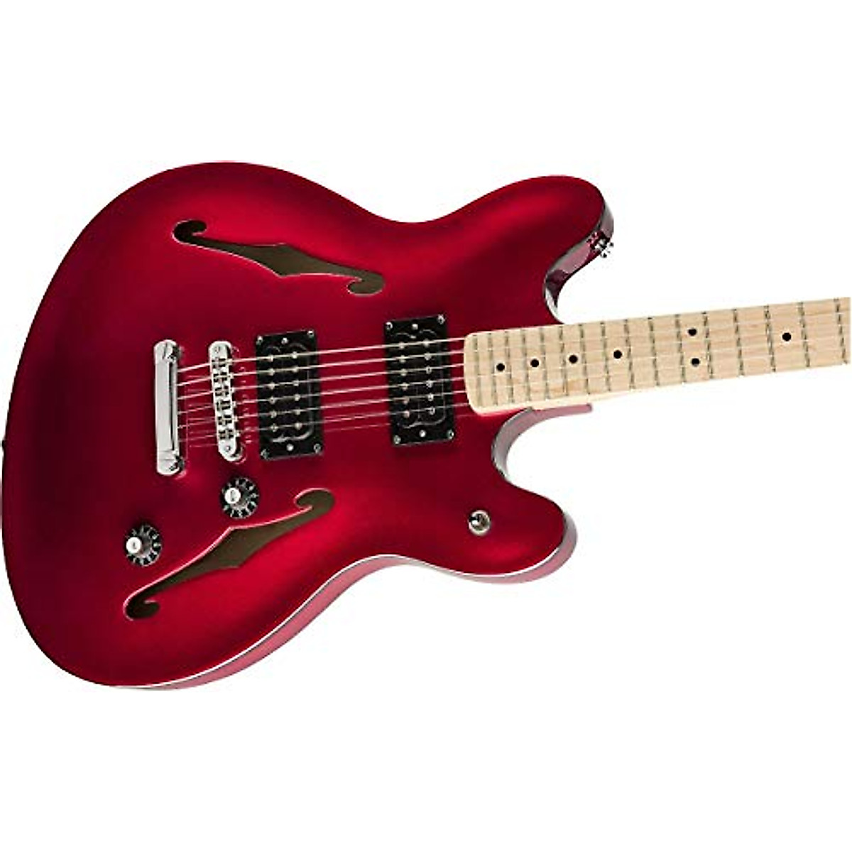 Squier Affinity Series Starcaster Electric Guitar, with 2-Year Warranty, Candy Apple Red