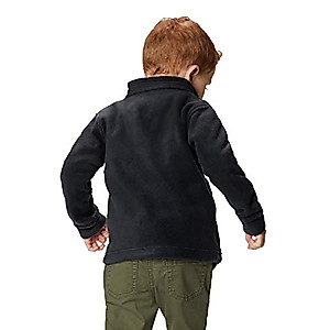 Columbia Toddler Boys Steens Mt II Fleece, Black, 4T